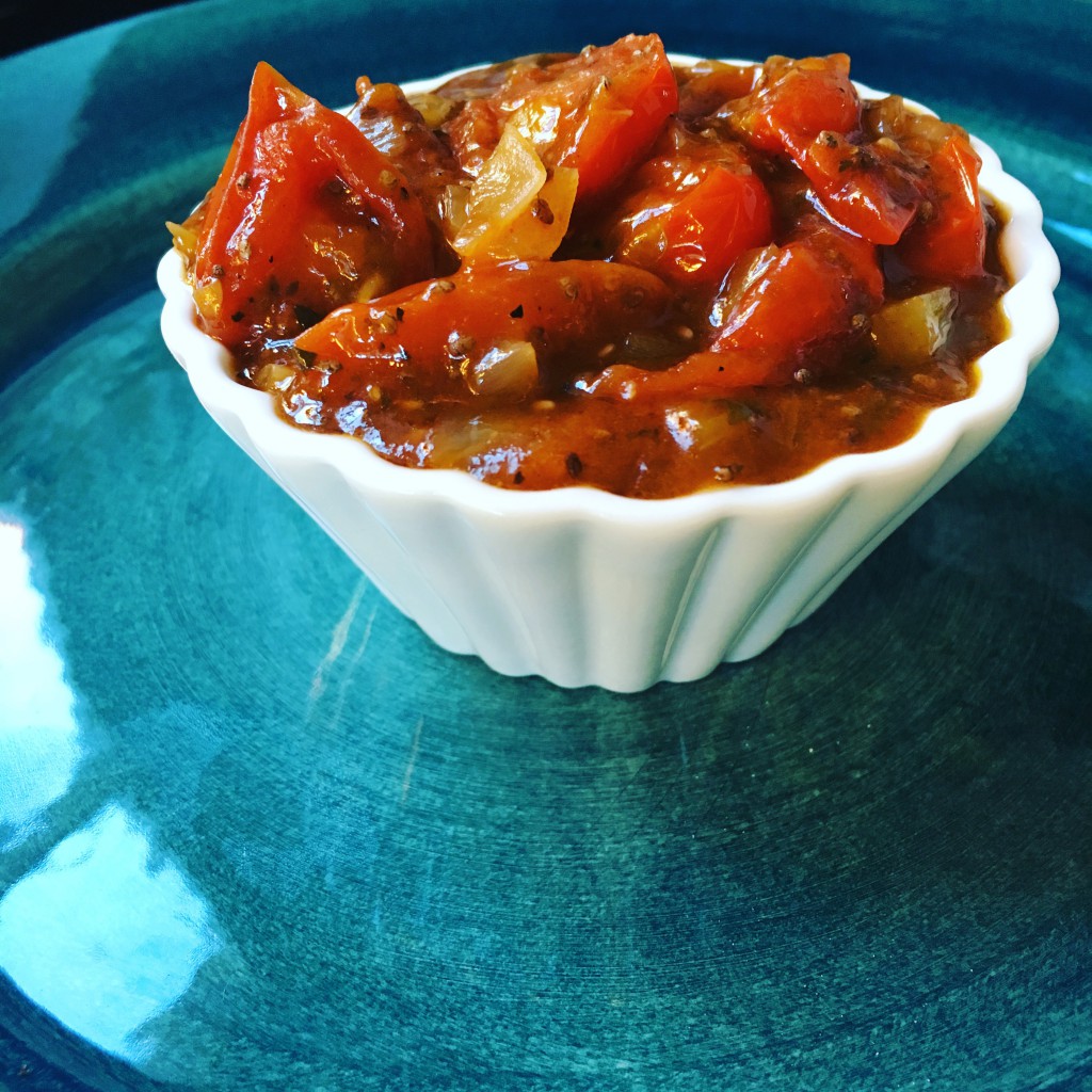 Speedy Tomato & Chai Seed Chutney - Sustarian Living