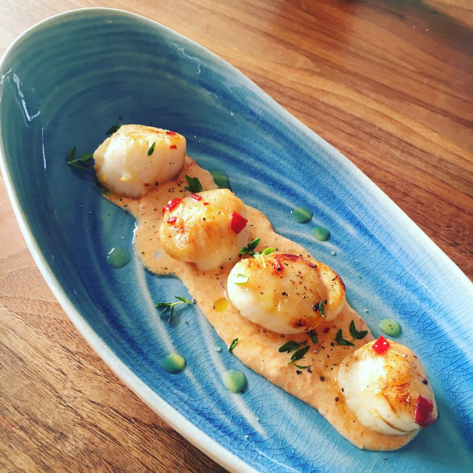 Seared Rye Bay Scallops - Sustarian Living